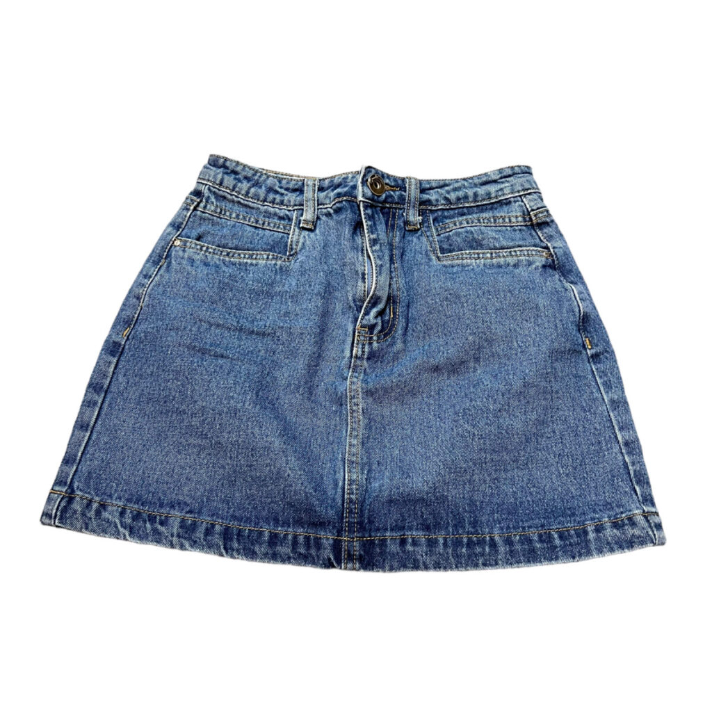 Pollera de jean Daniel Cassin azul – ARCaiDa